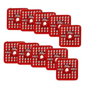 mbss nano solderable breadboard proto board pcb 10 pack