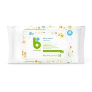 babyganics baby wipes, fragrance free, 80 ct