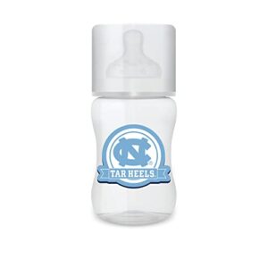 babyfanatic baby bottle - ncaa unc tar heels - officially licensed for your little fan's meal time