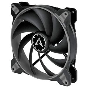 arctic bionix f140-140 mm gaming case fan with pwm sharing technology (pst), quiet motor, computer, fan speed: 200-1800 rpm - grey