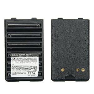 vineyuan 7.2v 1500mah fnb-v83 replacement battery for yaesu vertex vx-410 vx-420 vx-417 vx-160 vx-168 vx-428 vx-429 vx-250 ft-60r ft-250r two way radio battery