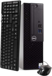 dell optiplex 3050 sff desktop pc, intel i5-6500 3.2ghz 4 core, 32gb ddr4, 512gb ssd, wifi, win 10 pro, keyboard, mouse (renewed)