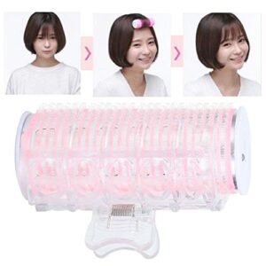 usb instant heat ceramic hot hair rollers, portable hair curlers bangs curling hair styling tool mini electric hair curler diy hairdressing tool