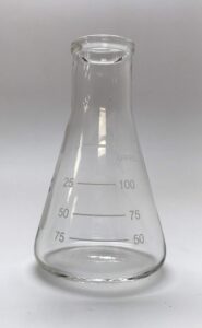 seoh erlenmeyer flask glass graduated 150ml