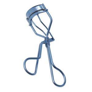 tweezerman classic eyelash curler (bell bottom blue) - lash curler for all eye shapes