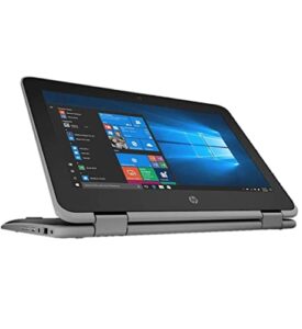 hp probook x360 11 ee g3 2-in-1 11.6-inch touchscreen display laptop pc (intel quad core celeron n4100 processor, 4gb ram,128gb solid state drive, bluetooth, wifi, windows 10 pro)