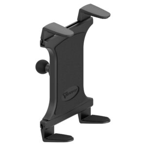 tackform universal tablet holder with 20mm ball | compatible with all ipad mini/air/pro, galaxy devices, more | spring loaded grip | commercial grade