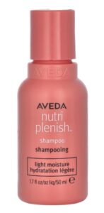 aveda nutriplenish shampoo light moisture | superfood shampoo for dry hair | organic pomegranate oil, coconut oil, mango butter | 94% naturally derived*, 1.7 fl oz