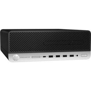 hp prodesk 600 g4 desktop sff- 3.0ghz intel core i5-8500t six-core - 256gb - 16gb - windows 10 pro