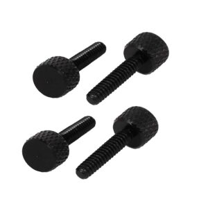 new lon0167 computer pc featured graphics card knurled reliable efficacy head thumb screws black 6#-32 4pcs(id:baa f3 db 00b)