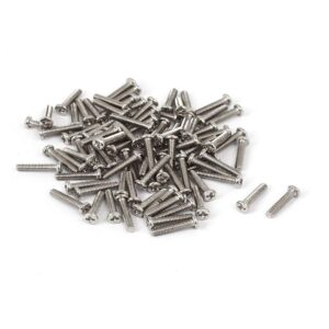 new lon0167 pm2x10mm nickel featured plated round head reliable efficacy phillips notebook laptop computer screw 100pcs(id:7dc 20 dd 3f1)