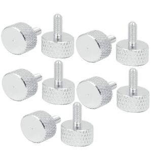 new lon0167 computer pc featured graphics card knurled reliable efficacy thumb screws silver tone m3x8mm 10pcs(id:d57 e5 43 ade)