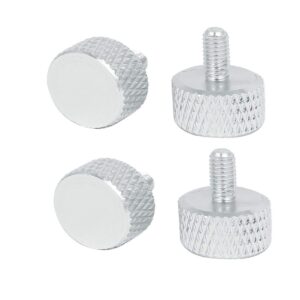 new lon0167 computer pc featured graphics card knurled reliable efficacy thumb screws silver tone m3x6mm 4pcs(id:34a bd 0e 520)