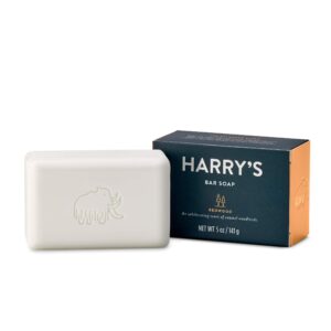 harry's redwood scent-an exhilerating scent of coastal woodlands, 5 oz bar soap