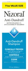 nizoral anti-dandruff shampoo value size, fresh,11 fluid ounces