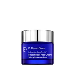 dr dennis gross b³adaptive superfoods™ stress repair face cream. for dehydration, redness, and worry lines, 2.0 fl oz