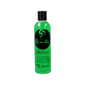 curls the ultimate styling collection b n control curl sculpting gel (firm hold), 8 ounces,green