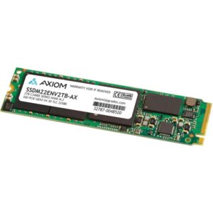 axiom ssdm22env2tb-ax c3400e series - solid state drive - encrypted - 2 tb - internal - m.2 2280 - pci express 3.0 x4 (nvme) - aes - self-encrypting drive (sed), tcg opal encryption 2.0