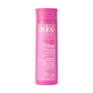 cake beauty the curl girl curl enhancing shampoo, 10 ounce