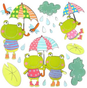 frog decorations cute frog stickers giant 3d to create frog poster frog birthday decorations frog classroom decorations for teachers classroom decor frog room decor preschool classroom wall decals