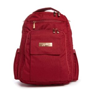 jujube | be right back baby diaper bag backpack - travel backpack for women - machine washable | tibetan red