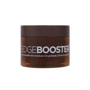 edge booster style factor extra strength moisture rich pomade | thick coarse hair (amber)