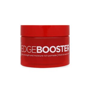 edge booster style factor extra strength moisture rich pomade | thick coarse hair (ruby)