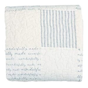 stephan baby heirloom-quality pieced crib quilt, wonderfully made (g2143)