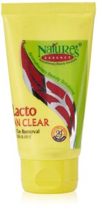 nature's essence lacto tan clear 150 gms