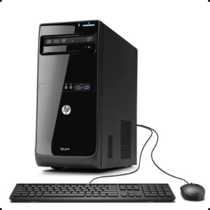 hp pro 3500 microtower desktop pc, intel core i3-3220 3.3ghz, 8g ddr3, 1t, wifi, bt 4.0, dvd, windows 10 64-multi-language support english/spanish/french (renewed)