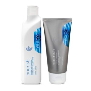 eufora nourish hydrating shampoo 8.45 oz & leave in hydration 6 oz