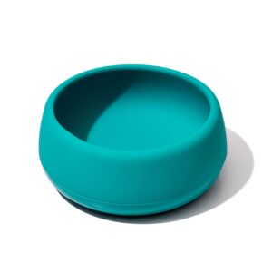 oxo tot silicone bowl teal