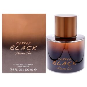 kenneth cole copper black eau de toilette spray for men, 3.4 fl oz