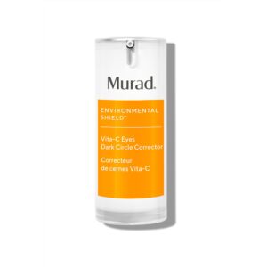 murad vita-c eyes dark circle corrector – environmental shield vitamin c brightening serum – anti-aging treatment for puffiness and wrinkles, 0.5 fl oz