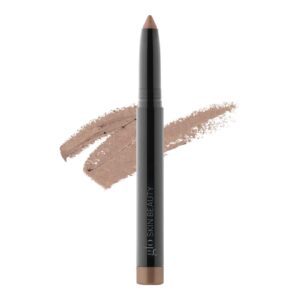 glo skin beauty cream stay shadow stick (latte) - multi-purpose eyeshadow mineral makeup can also be used as liner on lips or cheeks, 12-hours of wear