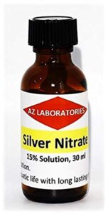 silver nitrate solution / 15% / 30 ml / 1 fl oz/usa finest quality/same day ship