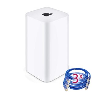 airport extreme (6th generation) + 3 ethernet cables (renewed)