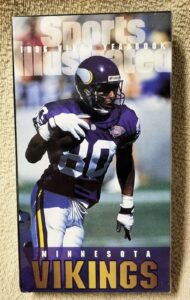 sports illustrated minnesota vikings 1996 video yearbook vhs home video tape