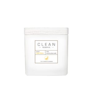 clean reserve home candle | natural soy blend scented candle | premium non-toxic candle made with sustainable ingredients | up to 40 hour burn time | 8 oz