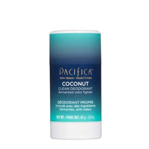 pacifica coconut cream clean deodorant, 2.8 ounce