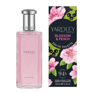 yardley london cherry blossom and peach eau de toilette 125ml