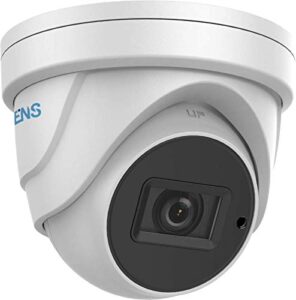 ens scc75t6/mz-p starlight 5mp ir wdr tvi/ahd/cvi/cvbs ultra-low light outdoor turret analog camera with 2.7 mm to 13.5 mm varifocal lens, auto focus, bnc connection.