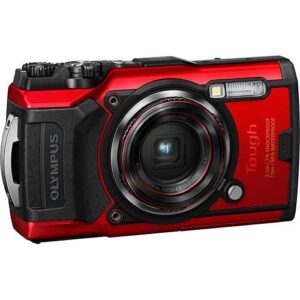 olympus tough tg-6 waterproof camera, black tough tg-6 waterproof camera, red bundle