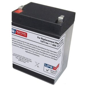 long wp2.9-12tr 12v 2.9ah f1 replacement battery (left positive) by upsbatterycenter®