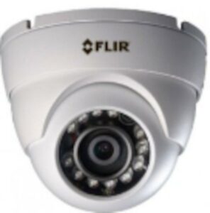 flir digimerge me313 outdoor security dome camera, 1mp hd fixed mpx, 3.6mm, 90ft night vision, works with lorex, flir mpx dvr, white, 1 pack (camera only)