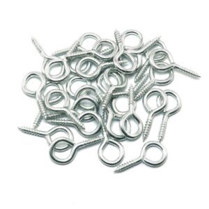 pro bamboo kitchen eyelets screw 30pcs 1 inches screw eye pins eye pins hooks