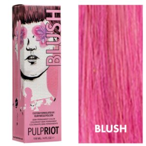 pulp riot semi-permanent hair color 4oz- blush