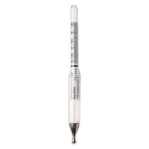 cole-parmer 1.000/1.250 specific gravity hydrometer for liquids heavier than water