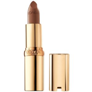 l’oréal paris colour riche original creamy, hydrating satin lipstick with argan oil and vitamin e, le beige , 1 count