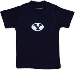 creative knitwear brigham young university byu baby and toddler t-shirt